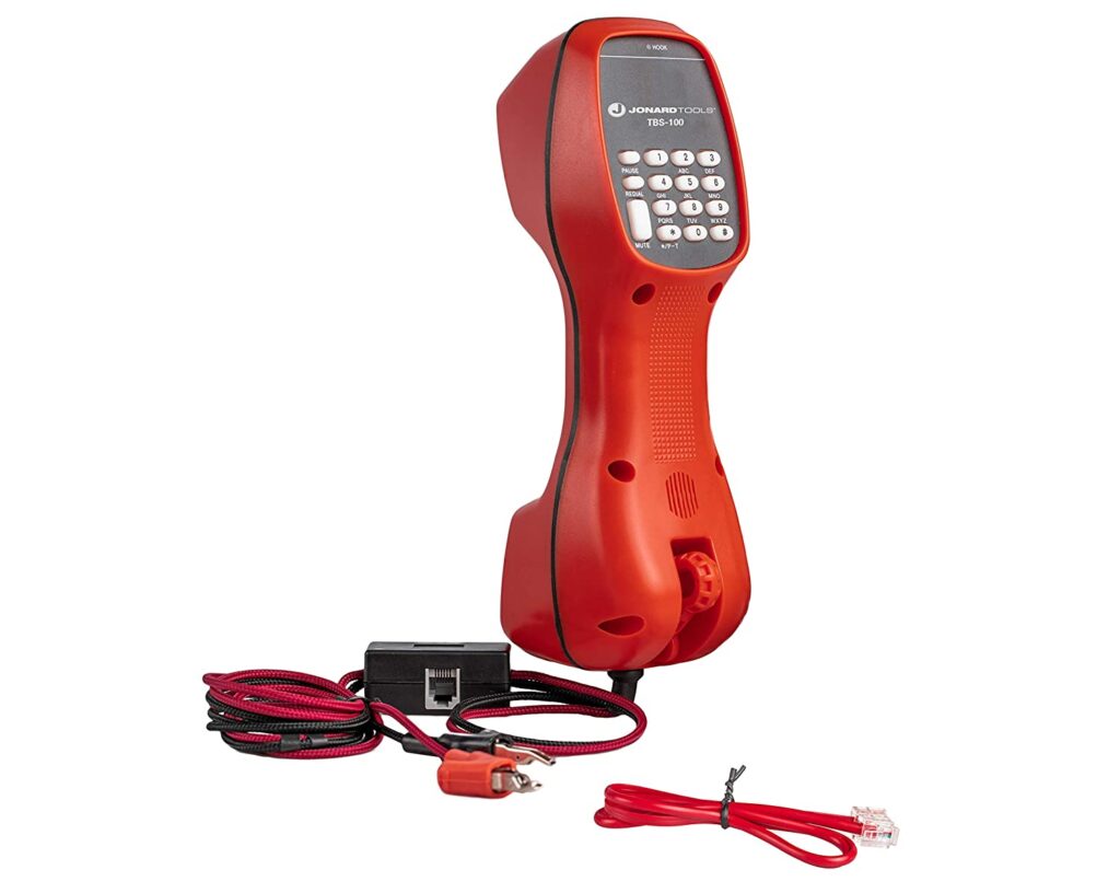 Jonard TBS-100 Analog Telephone Line Tester - NABROCO TOOLS & TECHNOLOGIES