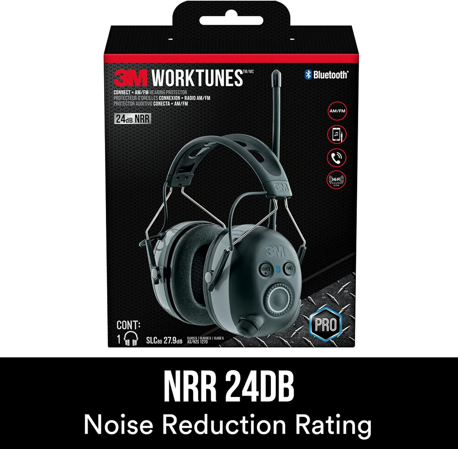 3m Worktunes Bluetooth Hearing Protection - NABROCO TOOLS & TECHNOLOGIES